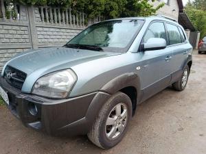 Blue Hyundai Tucson 2006 in Marijampole, with an engine capacity of 2.66 L and mileage of 280 thousand km for 2500 €, photo  on AUTOMOTO.COM.LV