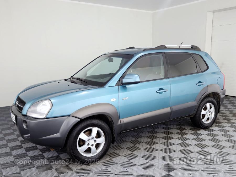 Zils Hyundai Tucson 2006 Tallina, ar dzinēja tilpumu 2.00 L un nobraukumu 343 tūkst. km par 1299 €, foto 3 vietnē AUTOMOTO.COM.LV