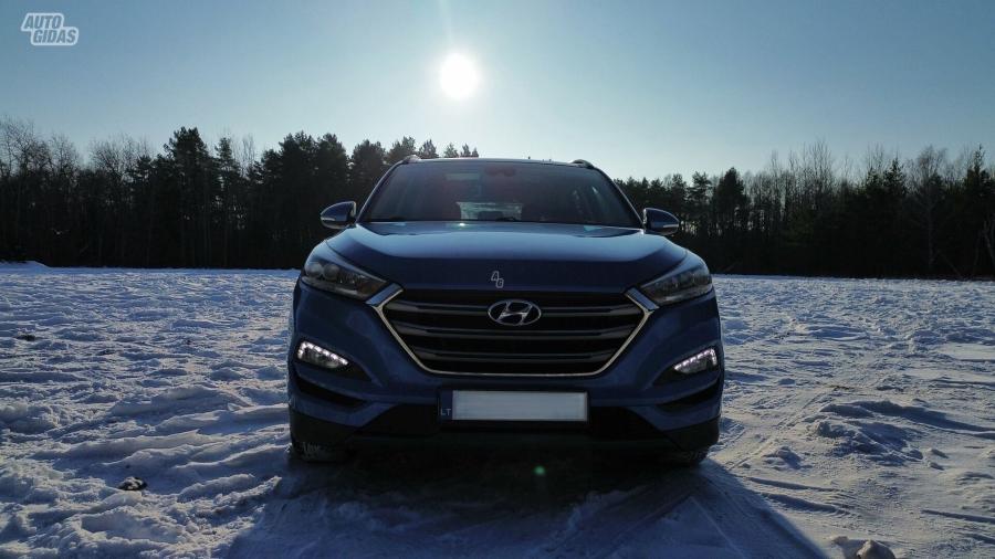Zils Hyundai Tucson 2016 Klaipėda, ar dzinēja tilpumu 1.60 L un nobraukumu 153 tūkst. km par 13000 €, foto 2 vietnē AUTOMOTO.COM.LV