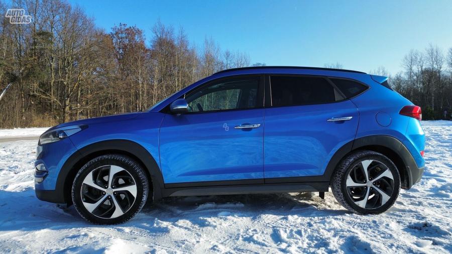 Zils Hyundai Tucson 2016 Klaipėda, ar dzinēja tilpumu 1.60 L un nobraukumu 153 tūkst. km par 13000 €, foto 4 vietnē AUTOMOTO.COM.LV