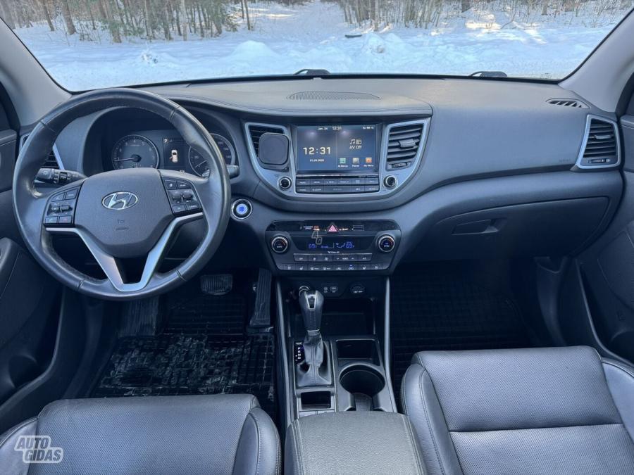 Zils Hyundai Tucson 2016 Klaipėda, ar dzinēja tilpumu 1.60 L un nobraukumu 153 tūkst. km par 13000 €, foto 18 vietnē AUTOMOTO.COM.LV