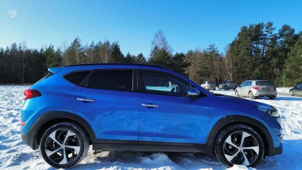 Zils Hyundai Tucson 2016 Klaipėda, ar dzinēja tilpumu 1.59 L un nobraukumu 153 tūkst. km par 12500 €, foto 8 vietnē AUTOMOTO.COM.LV