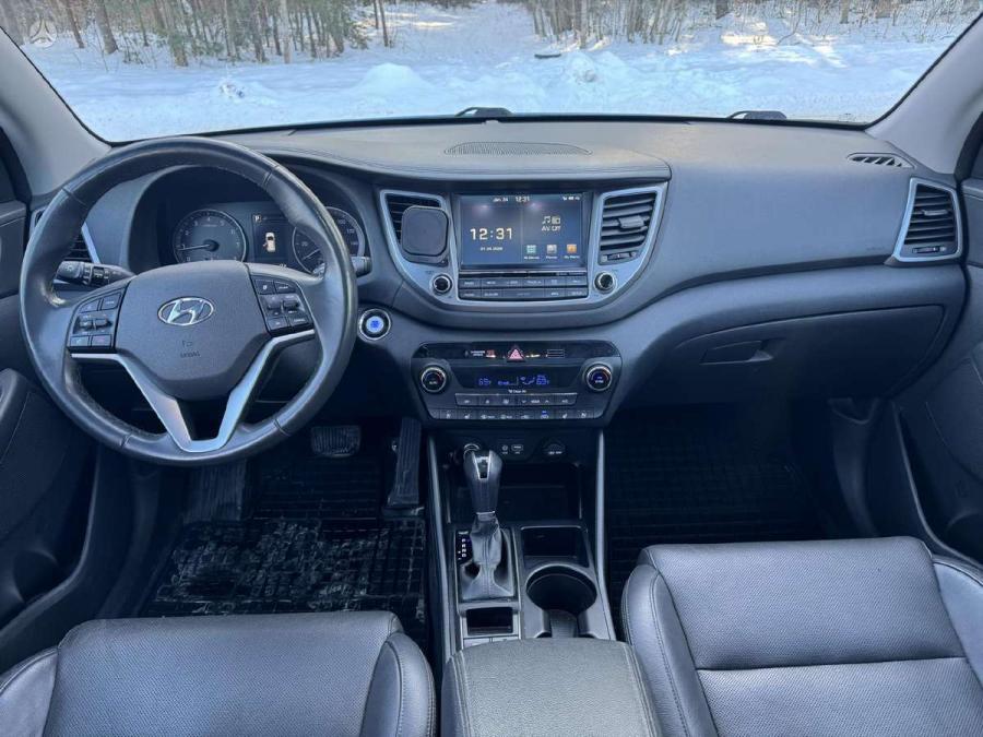 Zils Hyundai Tucson 2016 Klaipėda, ar dzinēja tilpumu 1.59 L un nobraukumu 153 tūkst. km par 12500 €, foto 17 vietnē AUTOMOTO.COM.LV
