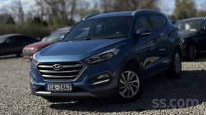 Blue Hyundai Tucson 2016 in Jelgava, with an engine capacity of 1.70 L and mileage of 205 thousand km for 9990 €, photo  on AUTOMOTO.COM.LV