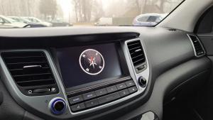 Blue Hyundai Tucson 2016 in Riga, with an engine capacity of 1.70 L and mileage of 205 thousand km for 10990 €, photo 36 on AUTOMOTO.COM.LV