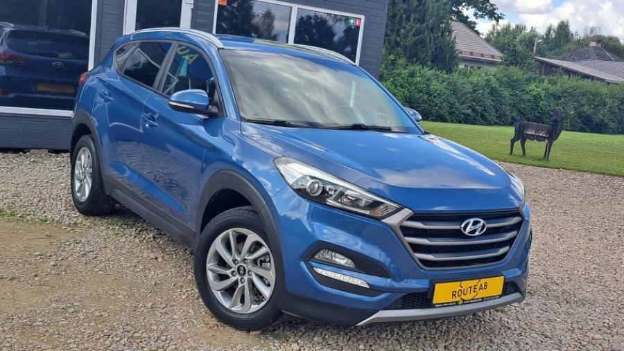 Blue Hyundai Tucson 2016 in Riga, with an engine capacity of 1.70 L and mileage of 205 thousand km for 10990 €, photo 48 on AUTOMOTO.COM.LV