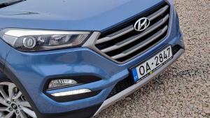 Blue Hyundai Tucson 2016 in Riga, with an engine capacity of 1.70 L and mileage of 205 thousand km for 10990 €, photo 77 on AUTOMOTO.COM.LV
