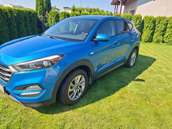 Zils Hyundai Tucson 2016 Kauņa, ar dzinēja tilpumu 2.00 L un nobraukumu 168 tūkst. km par 9400 €, foto 1 vietnē AUTOMOTO.COM.LV
