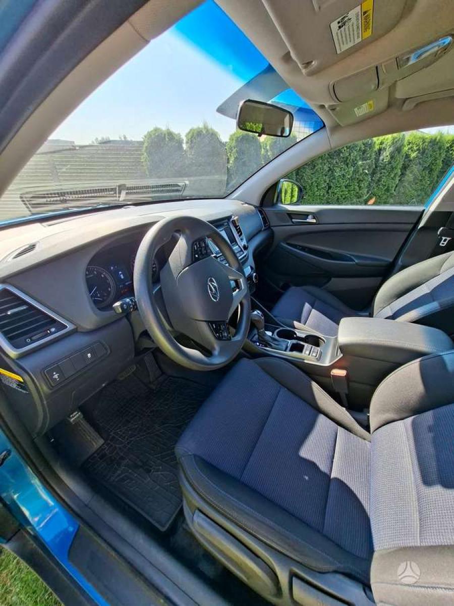 Zils Hyundai Tucson 2016 Kauņa, ar dzinēja tilpumu 2.00 L un nobraukumu 168 tūkst. km par 9400 €, foto 13 vietnē AUTOMOTO.COM.LV
