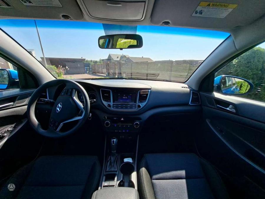 Zils Hyundai Tucson 2016 Kauņa, ar dzinēja tilpumu 2.00 L un nobraukumu 168 tūkst. km par 9400 €, foto 15 vietnē AUTOMOTO.COM.LV