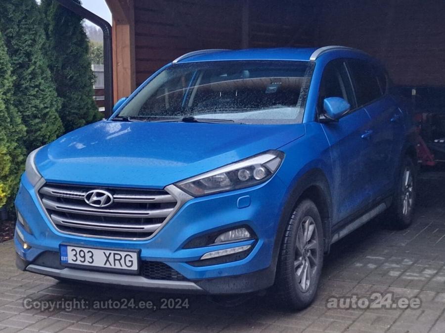 Zils Hyundai Tucson 2017 Tallina, ar dzinēja tilpumu 1.60 L un nobraukumu 80 tūkst. km par 16000 €, foto 12 vietnē AUTOMOTO.COM.LV