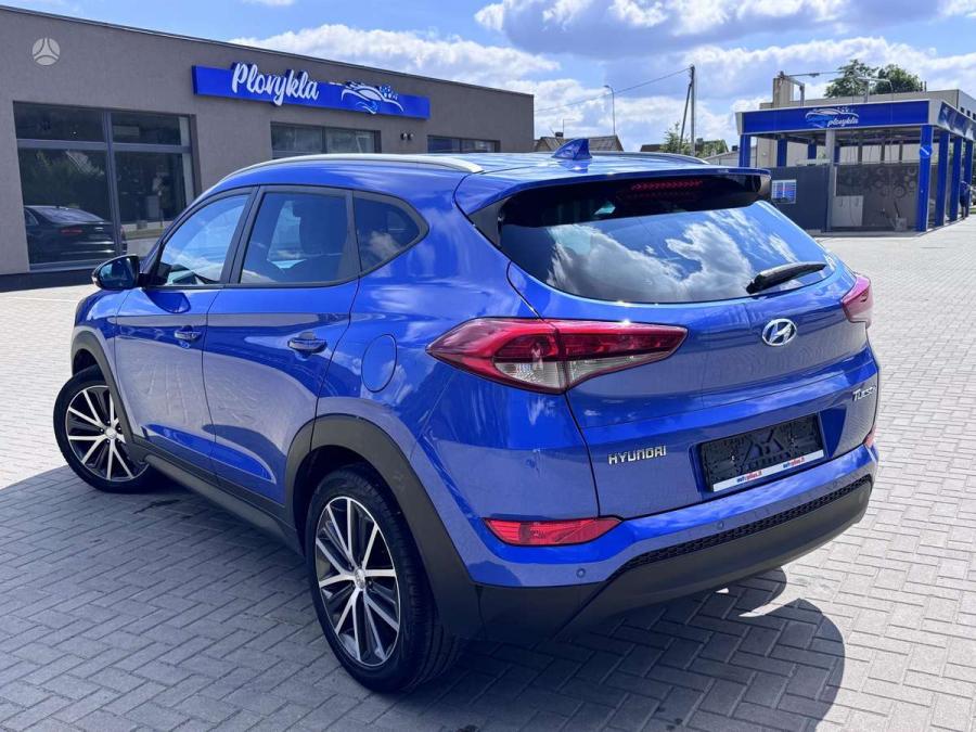 Zils Hyundai Tucson 2018 Tauragė, ar dzinēja tilpumu 1.69 L un nobraukumu 145 tūkst. km par 10750 €, foto 5 vietnē AUTOMOTO.COM.LV