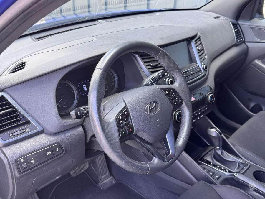 Zils Hyundai Tucson 2018 Tauragė, ar dzinēja tilpumu 1.69 L un nobraukumu 145 tūkst. km par 10750 €, foto 8 vietnē AUTOMOTO.COM.LV