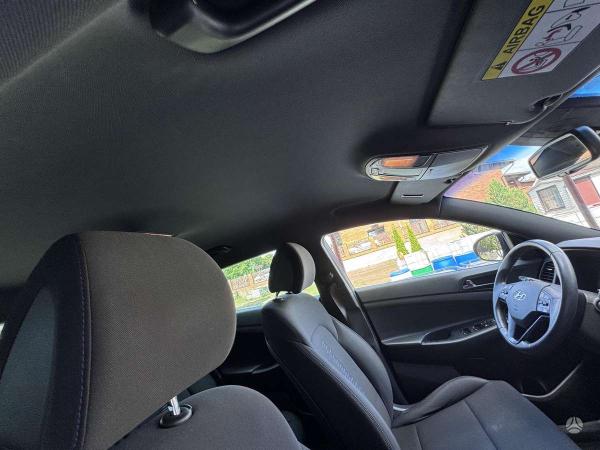 Blue Hyundai Tucson 2018 in Taurage, with an engine capacity of 1.69 L and mileage of 145 thousand km for 10750 €, photo 10 on AUTOMOTO.COM.LV