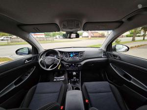 Blue Hyundai Tucson 2018 in Siauliai, with an engine capacity of 1.60 L and mileage of 206 thousand km for 11950 €, photo 17 on AUTOMOTO.COM.LV