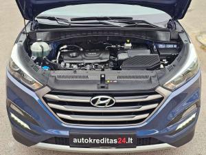 Blue Hyundai Tucson 2018 in Siauliai, with an engine capacity of 1.60 L and mileage of 206 thousand km for 11950 €, photo 36 on AUTOMOTO.COM.LV