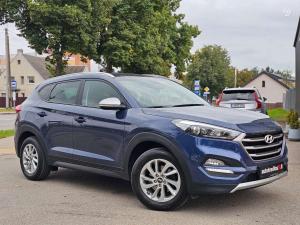 Blue Hyundai Tucson 2018 in Siauliai, with an engine capacity of 1.60 L and mileage of 206 thousand km for 11950 €, photo 6 on AUTOMOTO.COM.LV