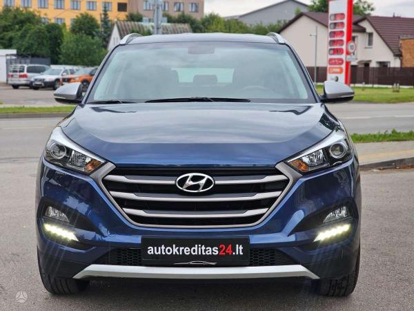 Zils Hyundai Tucson 2018 Šauļi, ar dzinēja tilpumu 1.60 L un nobraukumu 206 tūkst. km par 11950 €, foto 7 vietnē AUTOMOTO.COM.LV