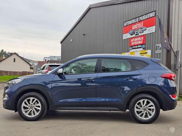 Zils Hyundai Tucson 2018 Šauļi, ar dzinēja tilpumu 1.60 L un nobraukumu 206 tūkst. km par 11950 €, foto 9 vietnē AUTOMOTO.COM.LV