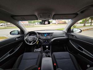 Blue Hyundai Tucson 2018 in Siauliai, with an engine capacity of 1.60 L and mileage of 206 thousand km for 11950 €, photo 17 on AUTOMOTO.COM.LV
