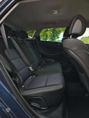 Blue Hyundai Tucson 2018 in Siauliai, with an engine capacity of 1.60 L and mileage of 206 thousand km for 11950 €, photo 21 on AUTOMOTO.COM.LV
