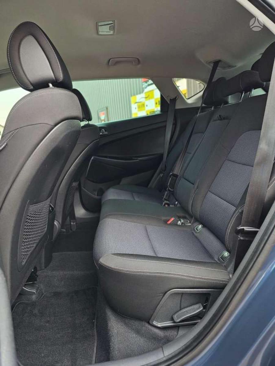 Zils Hyundai Tucson 2018 Šauļi, ar dzinēja tilpumu 1.60 L un nobraukumu 206 tūkst. km par 11950 €, foto 23 vietnē AUTOMOTO.COM.LV