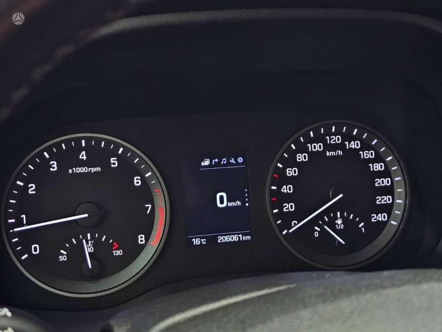 Zils Hyundai Tucson 2018 Šauļi, ar dzinēja tilpumu 1.60 L un nobraukumu 206 tūkst. km par 11950 €, foto 26 vietnē AUTOMOTO.COM.LV