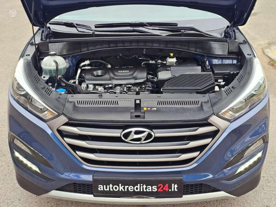 Zils Hyundai Tucson 2018 Šauļi, ar dzinēja tilpumu 1.60 L un nobraukumu 206 tūkst. km par 11950 €, foto 37 vietnē AUTOMOTO.COM.LV