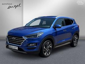 Blue Hyundai Tucson 2019 in Kaunas, with an engine capacity of 1.60 L and mileage of 54 thousand km for 23913 €, photo  on AUTOMOTO.COM.LV