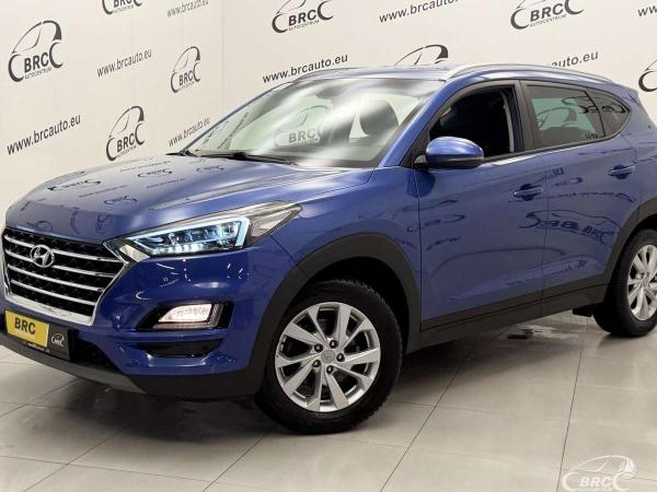 Zils Hyundai Tucson 2019 Viļņa, ar dzinēja tilpumu 1.59 L un nobraukumu 72 tūkst. km par 15500 €, foto 1 vietnē AUTOMOTO.COM.LV
