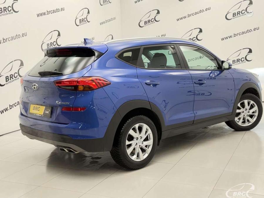 Zils Hyundai Tucson 2019 Viļņa, ar dzinēja tilpumu 1.59 L un nobraukumu 72 tūkst. km par 15500 €, foto 3 vietnē AUTOMOTO.COM.LV