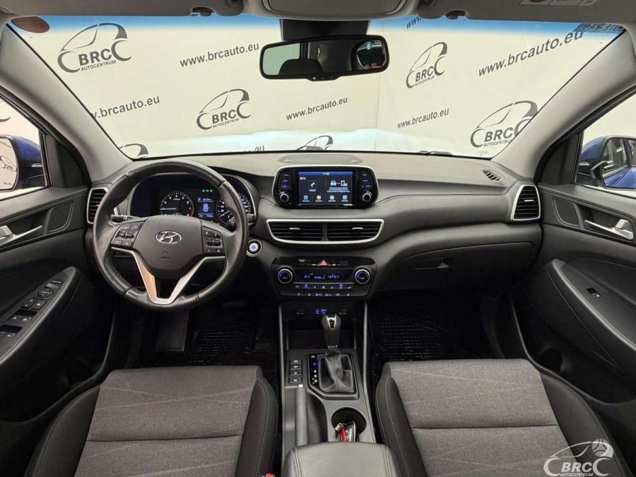 Zils Hyundai Tucson 2019 Viļņa, ar dzinēja tilpumu 1.59 L un nobraukumu 72 tūkst. km par 15500 €, foto 4 vietnē AUTOMOTO.COM.LV
