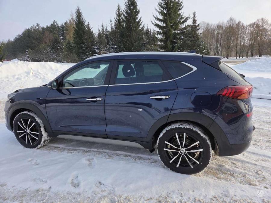 Zils Hyundai Tucson 2019 Biržai, ar dzinēja tilpumu 1.60 L un nobraukumu 168 tūkst. km par 14800 €, foto 1 vietnē AUTOMOTO.COM.LV