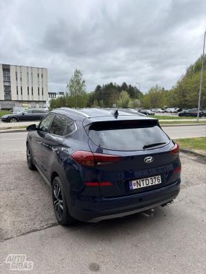 Blue Hyundai Tucson 2019 in Vilnius, with an engine capacity of 1.60 L and mileage of 169 thousand km for 13500 €, photo 7 on AUTOMOTO.COM.LV