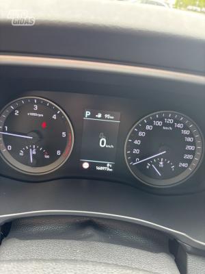 Blue Hyundai Tucson 2019 in Vilnius, with an engine capacity of 1.60 L and mileage of 169 thousand km for 13500 €, photo 17 on AUTOMOTO.COM.LV