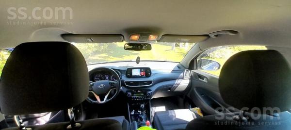Blue Hyundai Tucson 2019 in Talsi, with an engine capacity of 1.60 L and mileage of 113 thousand km for 15160 €, photo 7 on AUTOMOTO.COM.LV