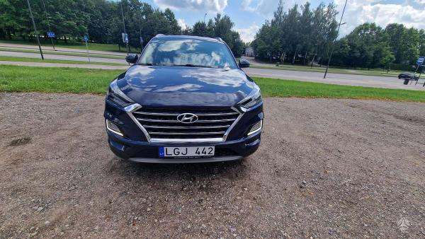 Zils Hyundai Tucson 2019 Kauņa, ar dzinēja tilpumu 1.59 L un nobraukumu 49 tūkst. km par 18500 €, foto 2 vietnē AUTOMOTO.COM.LV