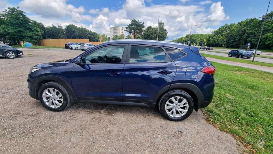Zils Hyundai Tucson 2019 Kauņa, ar dzinēja tilpumu 1.59 L un nobraukumu 49 tūkst. km par 18500 €, foto 4 vietnē AUTOMOTO.COM.LV
