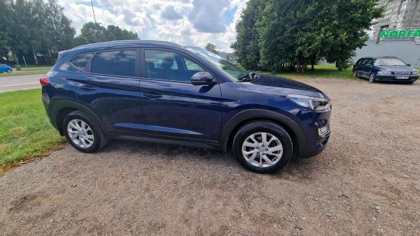 Zils Hyundai Tucson 2019 Kauņa, ar dzinēja tilpumu 1.59 L un nobraukumu 49 tūkst. km par 18500 €, foto 4 vietnē AUTOMOTO.COM.LV