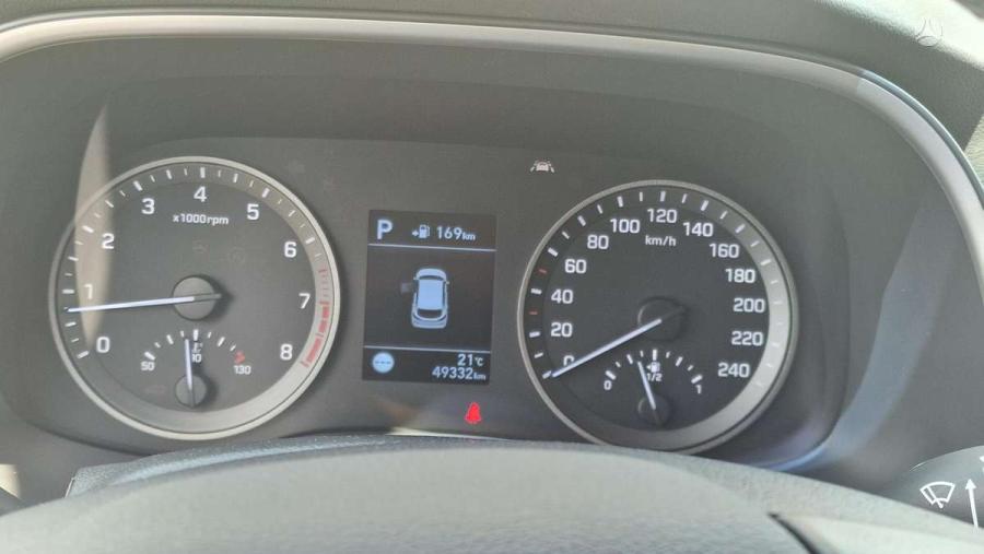 Zils Hyundai Tucson 2019 Kauņa, ar dzinēja tilpumu 1.59 L un nobraukumu 49 tūkst. km par 18500 €, foto 10 vietnē AUTOMOTO.COM.LV