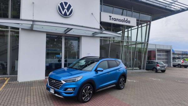 Zils Hyundai Tucson 2020 Šauļi, ar dzinēja tilpumu 2.36 L un nobraukumu 54 tūkst. km par 17900 €, foto 1 vietnē AUTOMOTO.COM.LV