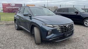 Blue Hyundai Tucson 2021 in Marijampole, with an engine capacity of 1.60 L and mileage of 71 thousand km for 22650 €, photo 4 on AUTOMOTO.COM.LV
