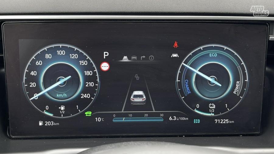 Blue Hyundai Tucson 2021 in Marijampole, with an engine capacity of 1.60 L and mileage of 71 thousand km for 22650 €, photo 20 on AUTOMOTO.COM.LV