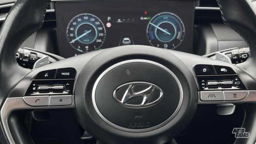 Blue Hyundai Tucson 2021 in Marijampole, with an engine capacity of 1.60 L and mileage of 71 thousand km for 22650 €, photo 31 on AUTOMOTO.COM.LV