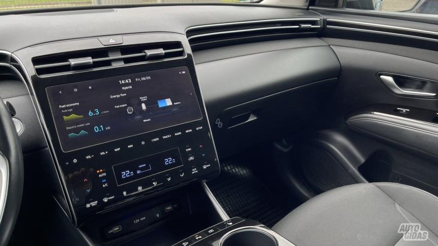 Blue Hyundai Tucson 2021 in Marijampole, with an engine capacity of 1.60 L and mileage of 71 thousand km for 22650 €, photo 32 on AUTOMOTO.COM.LV