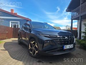 Blue Hyundai Tucson 2021 in Liepaja, with an engine capacity of 1.60 L and mileage of 72 thousand km for 20500 €, photo  on AUTOMOTO.COM.LV