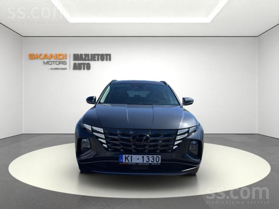 Blue Hyundai Tucson 2021 in Riga, with an engine capacity of 1.60 L and mileage of 69 thousand km for 21490 €, photo 3 on AUTOMOTO.COM.LV