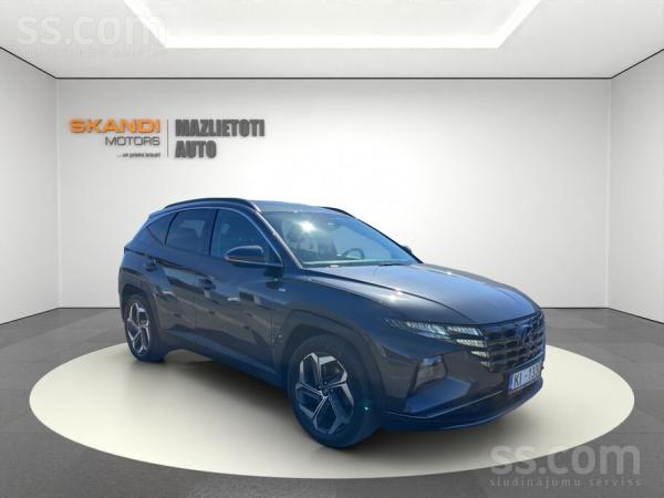 Blue Hyundai Tucson 2021 in Riga, with an engine capacity of 1.60 L and mileage of 69 thousand km for 21490 €, photo 8 on AUTOMOTO.COM.LV