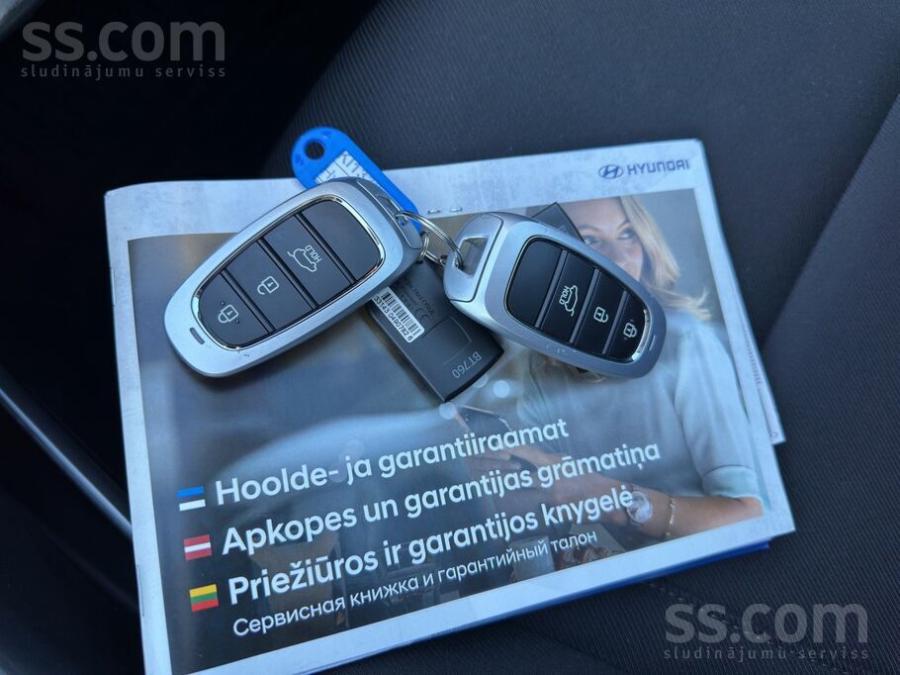 Blue Hyundai Tucson 2021 in Riga, with an engine capacity of 1.60 L and mileage of 69 thousand km for 21490 €, photo 21 on AUTOMOTO.COM.LV