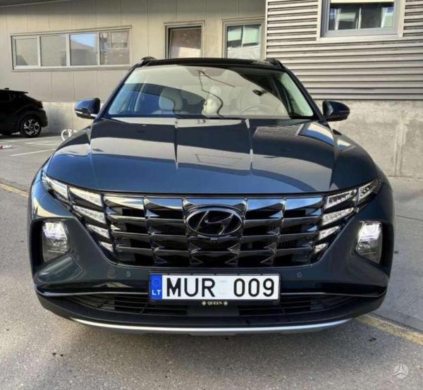 Blue Hyundai Tucson 2021 in Vilnius, with an engine capacity of 1.60 L and mileage of 63 thousand km for 22500 €, photo 3 on AUTOMOTO.COM.LV
